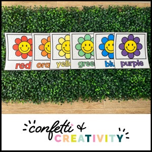 Retro Color Posters for the Classroom | Primary Classroom Decor ...