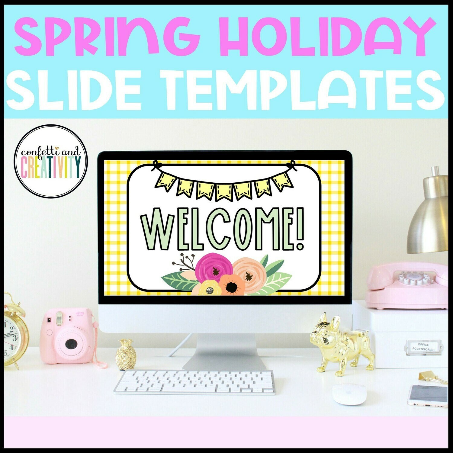 Editable Holiday Classroom Slides: Powerpoint & Google Slides (digital ...