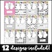 Classroom Number Posters With Ten Frames 0-20 Bold Brights Classroom ...
