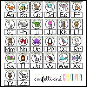 Plant Classroom Alphabet Posters | Alphabet Display | Animal Alphabet ...