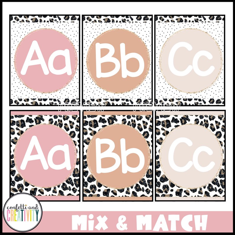 Boho Neutral Alphabet Posters for the Classroom Classroom - Etsy
