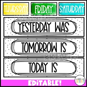 Watercolor Classroom Calendar Pack | Pocket Chart Calendar Cards | Flip ...