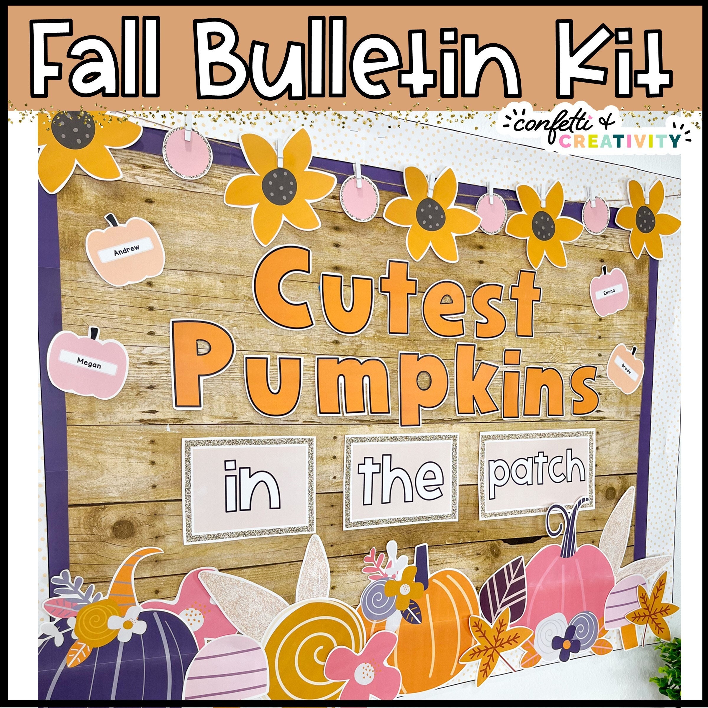 Pumpkin Bulletin Boards For Preschool