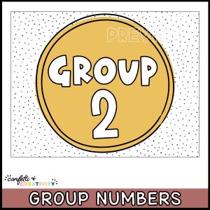 Table Numbers for the Classroom | Neutral Classroom Decor | Classroom ...