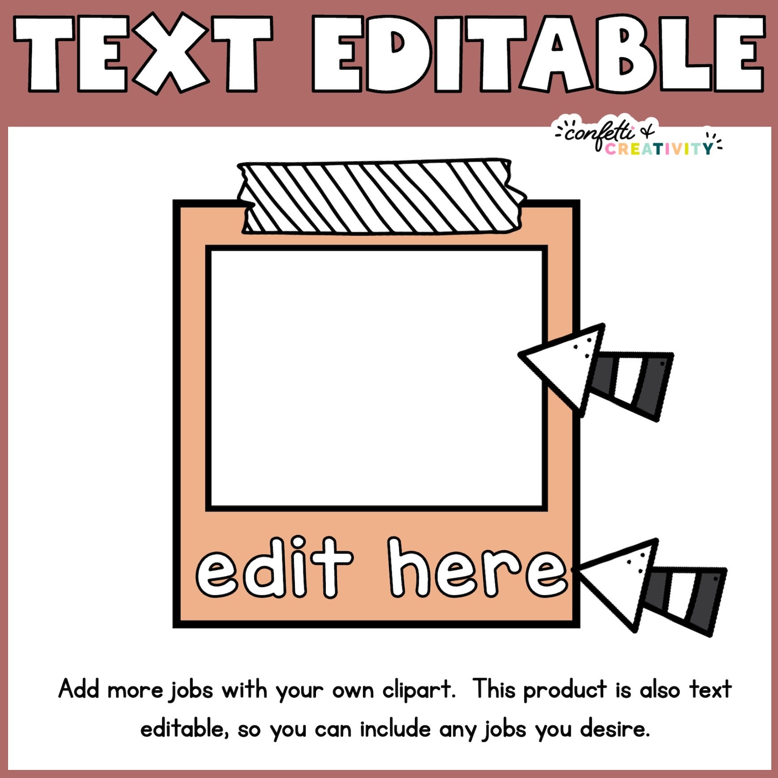 Neutral Classroom Job Chart: Modern Elementary Decor, Editable (digital ...