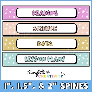 Teacher Binder Covers and Spines | Space Binder Covers | Space ...