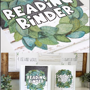 Modern Farmhouse Classroom Decor Bundle: Shiplap & Eucalyptus (digital ...