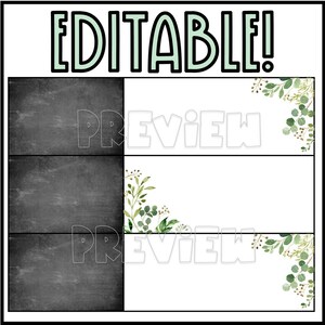 Farmhouse Classroom Schedule Cards: Editable Elementary Decor (digital ...