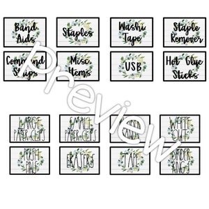 Farmhouse Teacher Toolbox Editable Labels | Farmhouse Classroom Decor ...