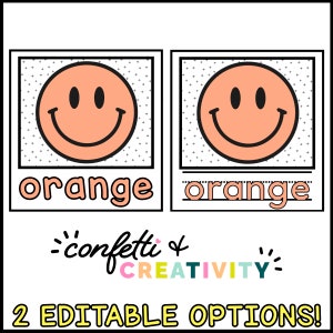 Color Posters for the Classroom | Primary Classroom Decor | Bright ...