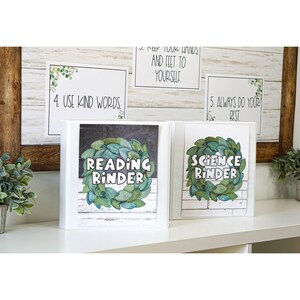 Teacher Binder Covers and Spines | Modern Farmhouse Binder Covers ...