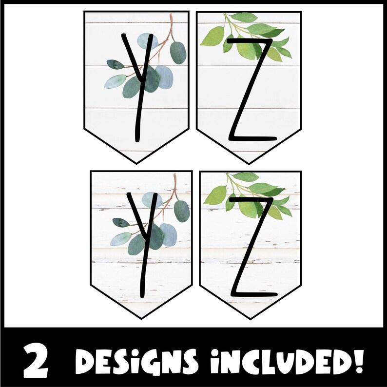 Alphabet Banner for the Classroom Farmhouse Classroom Decor - Etsy