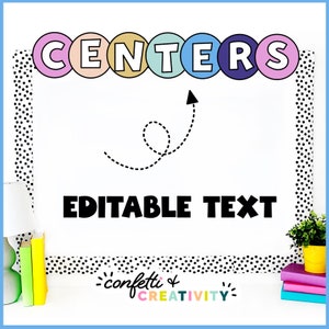 Bulletin Board Letters | Space Bulletin Board Letters | Editable ...