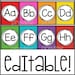 Colorful Alphabet Posters: Elementary Classroom Decor (digital Download ...