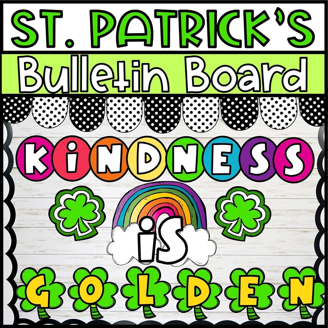 ST PATRICKS DAY Bulletin Board | Bulletin Board Ideas | Bulletin Board ...