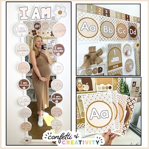 Neutral Classroom Decor Bundle: Printable Elementary Decor (digital ...