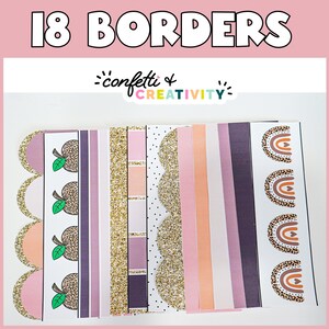 PRINTABLE Bulletin Board Borders | Bulletin Board Display | Bulletin ...