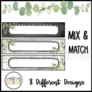 10 Drawer Cart Labels for the Classroom | Modern Farmhouse Classroom ...