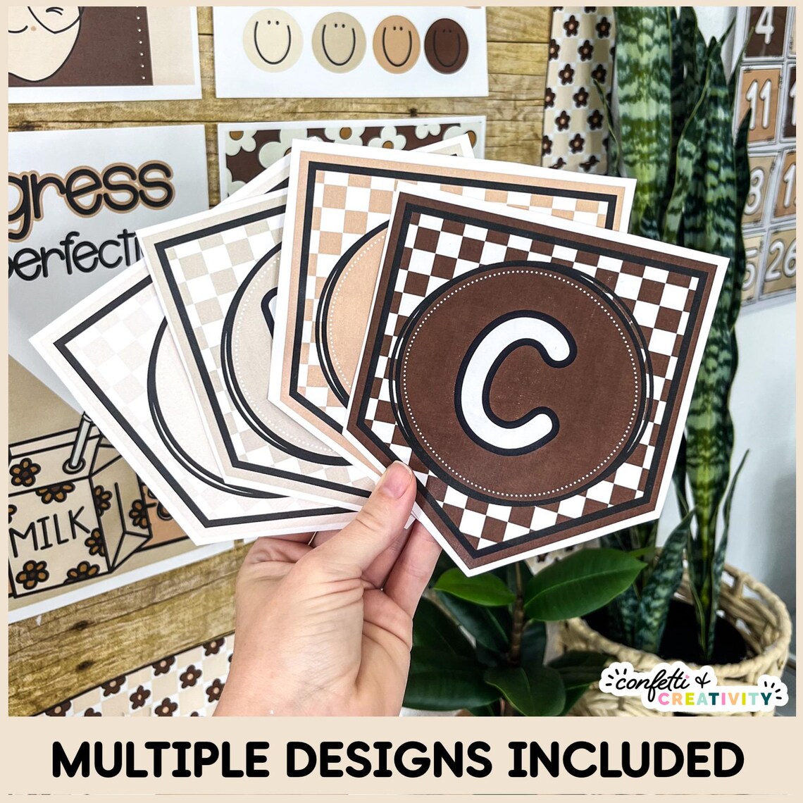 Neutral Classroom Welcome Banner: Editable Elementary Decor (digital ...