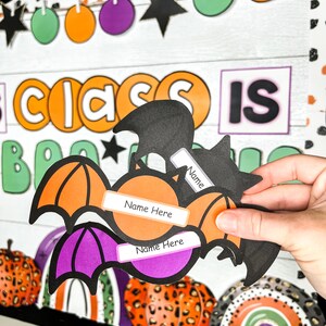 Halloween "fa Boo Lous" Bulletin Board Kit: Holiday Classroom Decor ...