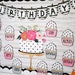 Floral Farmhouse Classroom Birthday Display Birthday Board for ...