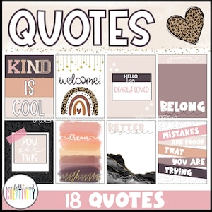 BOHO NEUTRALS Classroom Decor | Boho Neutral Classroom Decor Bundle ...