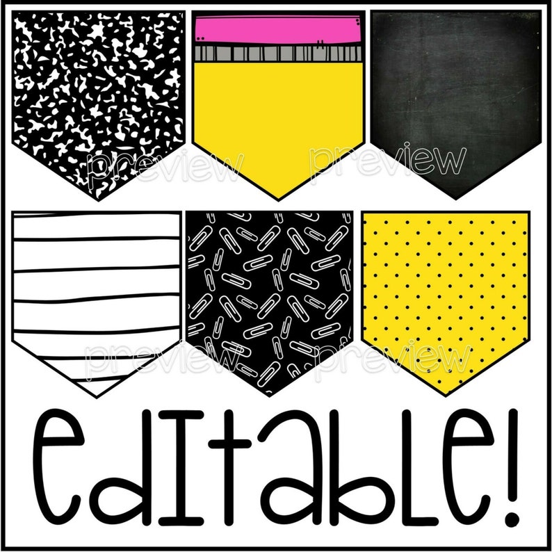 Editable Classroom Welcome Banner: Colorful Classroom Decor (digital ...