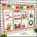 Christmas Classroom Posters: December Bulletin Board Decor (digital ...