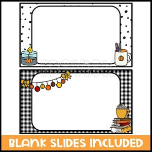EDITABLE Classroom Slide Templates | Holiday Classroom Bundle ...