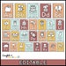 Neutral Classroom Alphabet Posters Alphabet Display Animal Alphabet ...