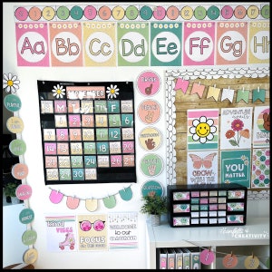 Retro Classroom Decor Bundle Teacher Classroom Decor Classroom Decor ...