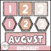Boho Neutral Classroom Calendar Pack | Pocket Chart Calendar Cards ...