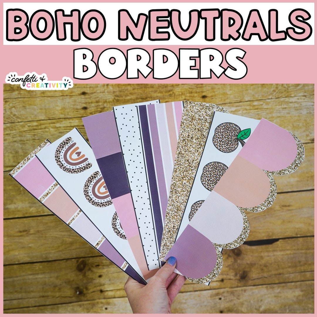 PRINTABLE Bulletin Board Borders | Bulletin Board Display | Bulletin ...