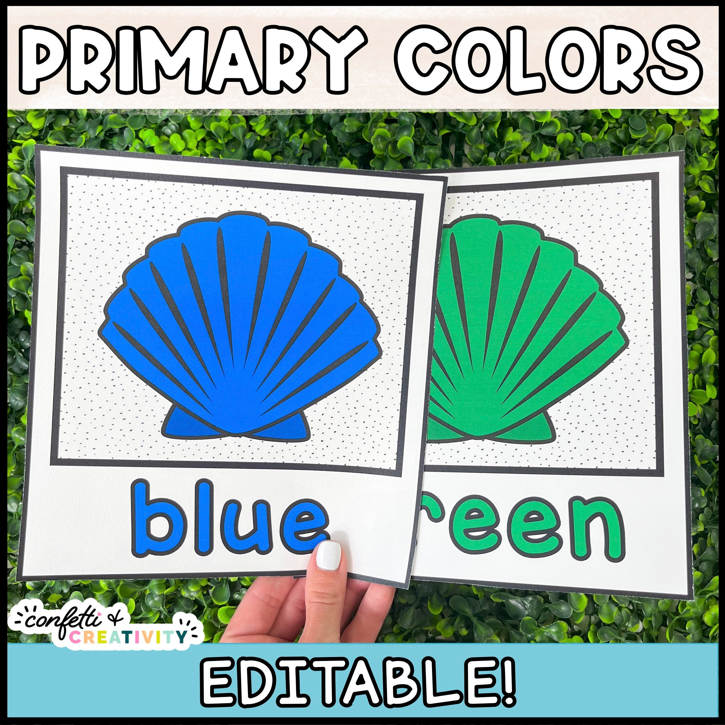 Primary Color Posters: Ocean Classroom Decor (digital Download) - Etsy