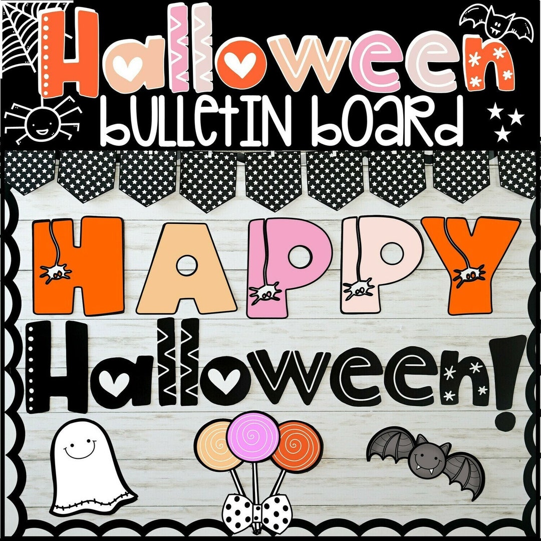 HALLOWEEN Bulletin Board | Halloween Classroom | Fall Classroom ...