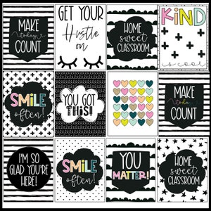 Bold Brights Classroom Quote Posters | Classroom Quotes | Bright ...