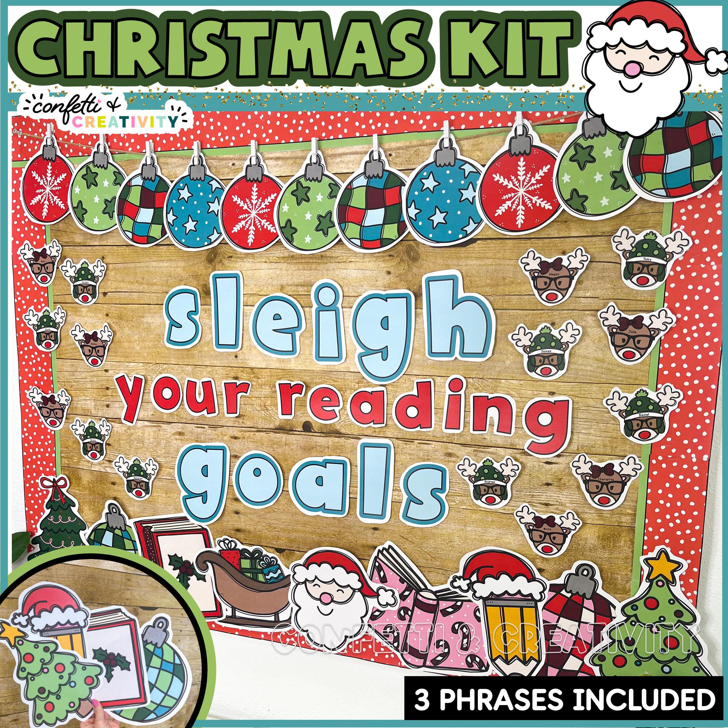 Holiday Classroom Bulletin Board Decor Bundle (digital Download) - Etsy