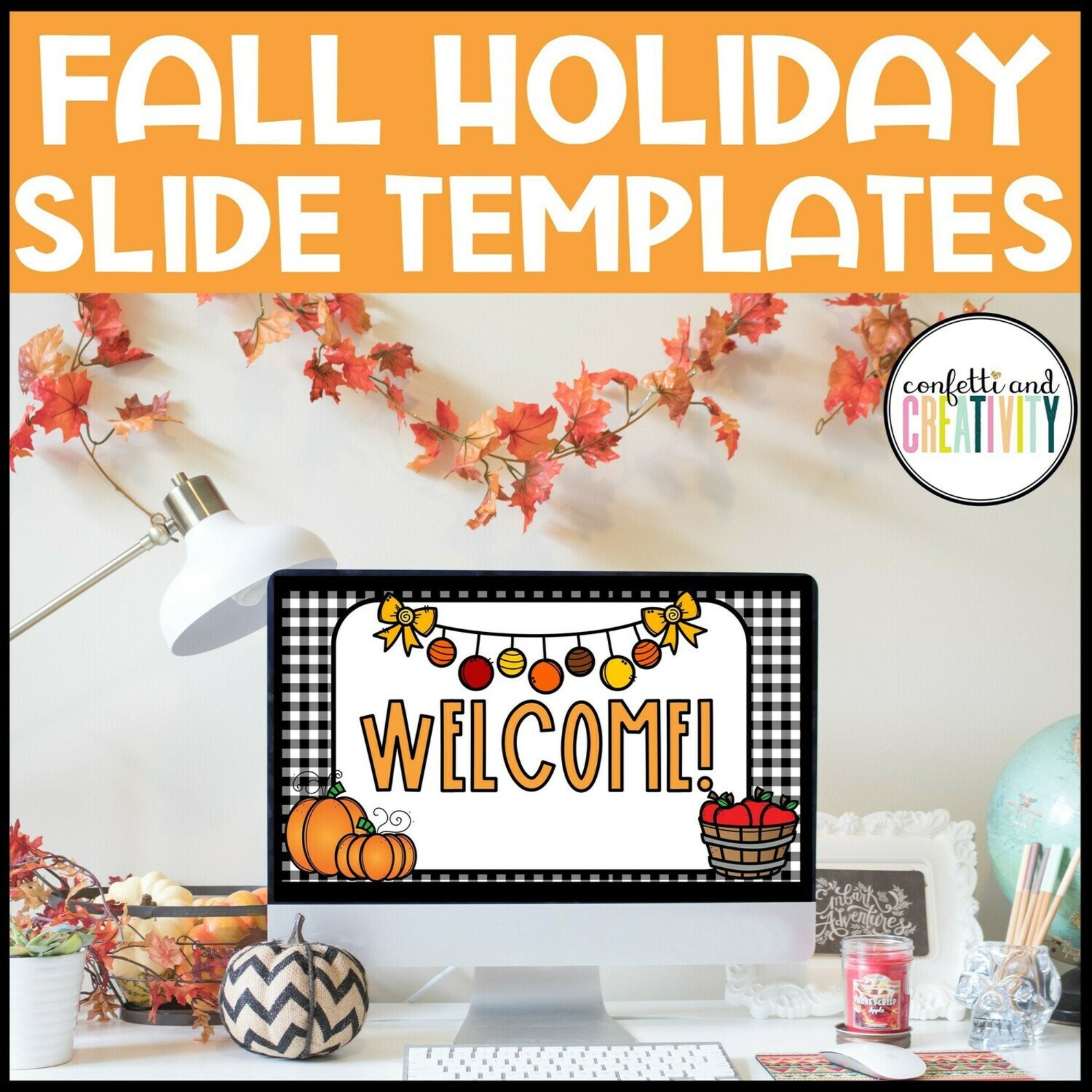 EDITABLE Classroom Slide Templates Holiday Classroom Bundle - Etsy