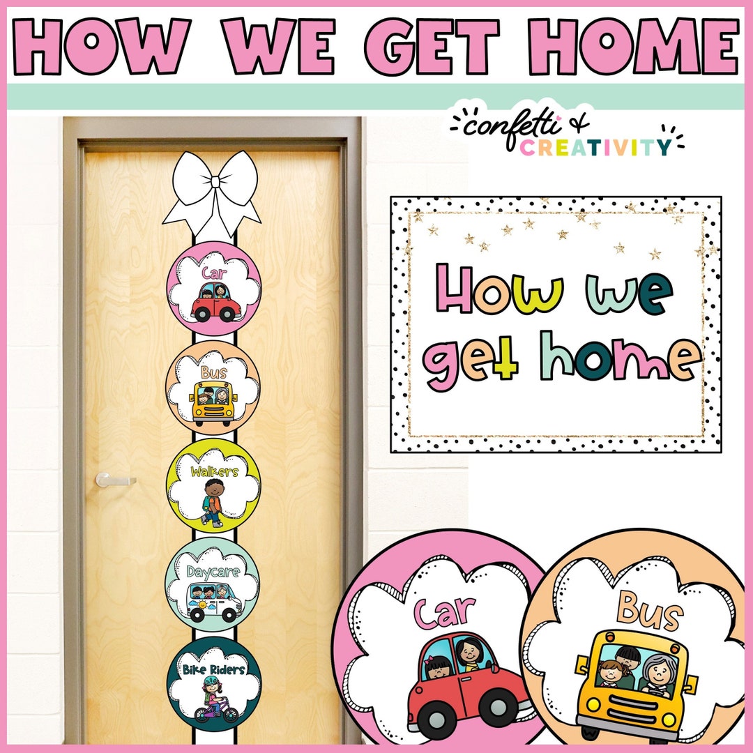 Bright How We Go Home Dismissal Chart Template | How We Go Home ...