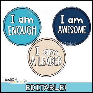 Affirmation Station for the Classroom | Ocean Classroom Decor ...