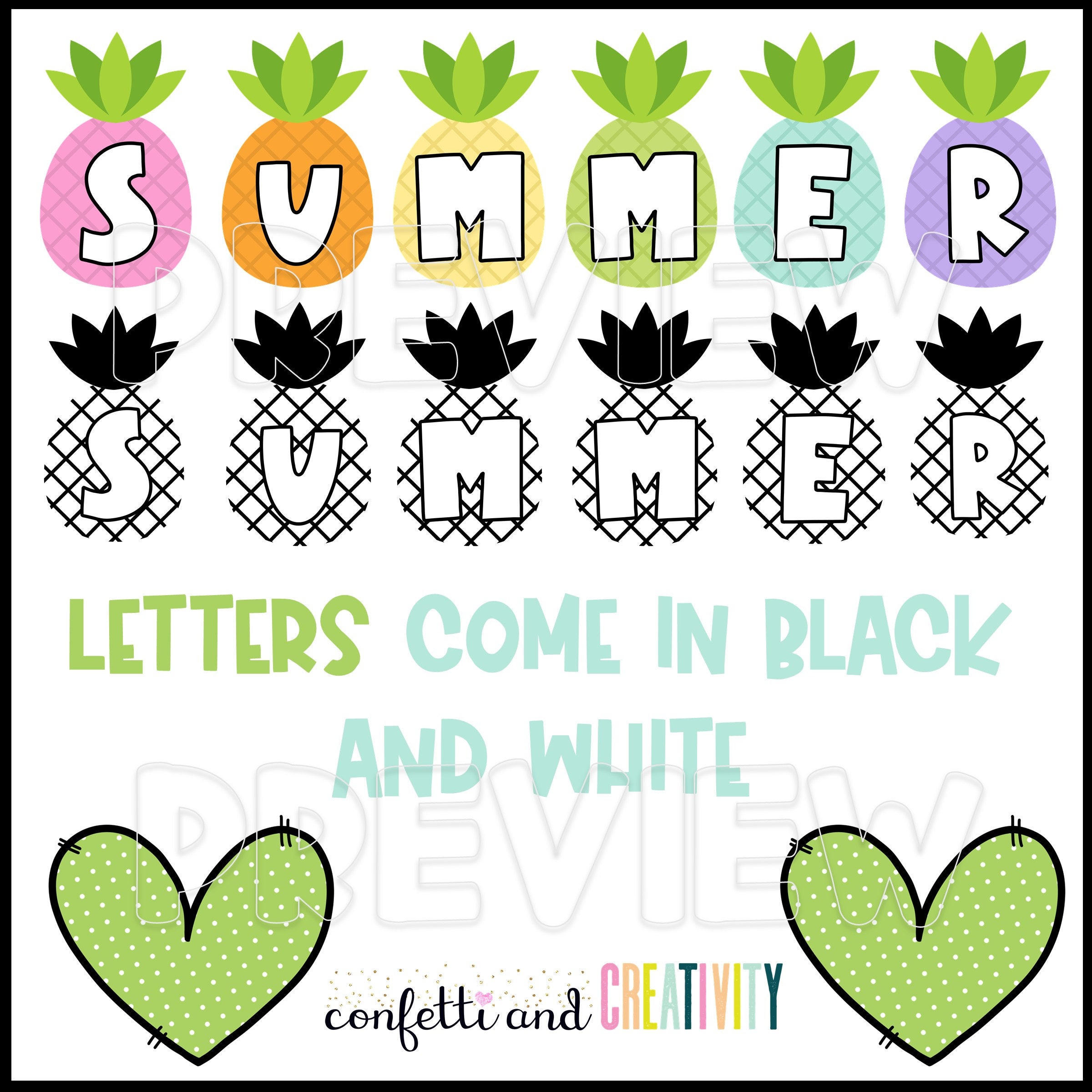 SUMMER Bulletin Board Pineapple Summer Bulletin Board - Etsy
