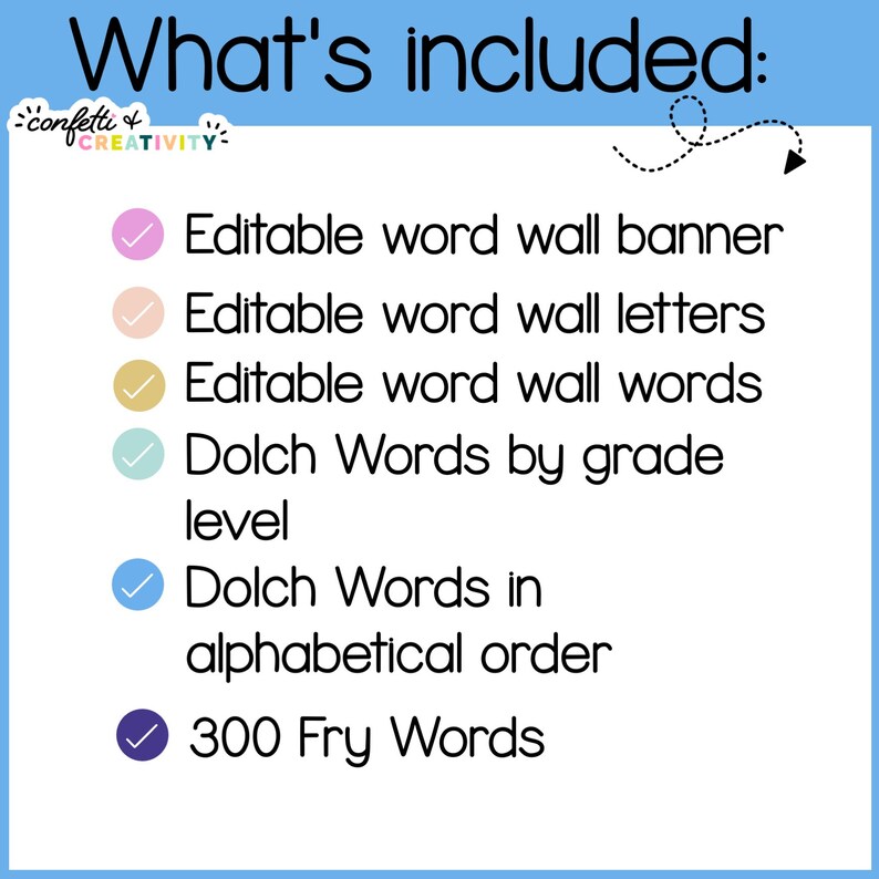 Space Classroom Word Wall Display: Dolch & Fry Words (digital Download ...