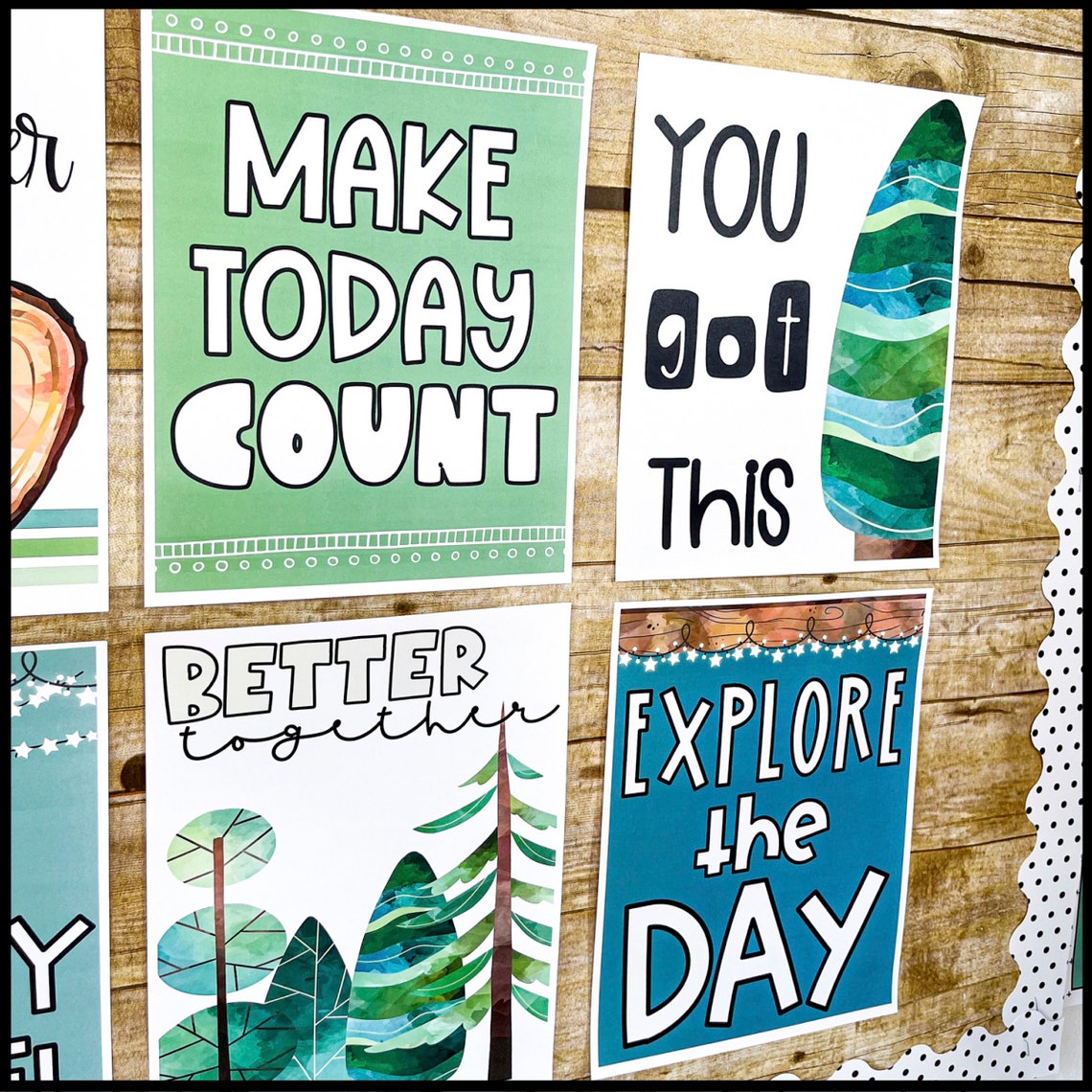 Nature Classroom Quote Posters Classroom Quotes Nature - Etsy