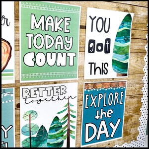 Nature Classroom Quote Posters | Classroom Quotes | Nature Classroom ...