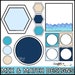 Editable Classroom Labels: Ocean Theme, Circle, Square, Hexagon ...