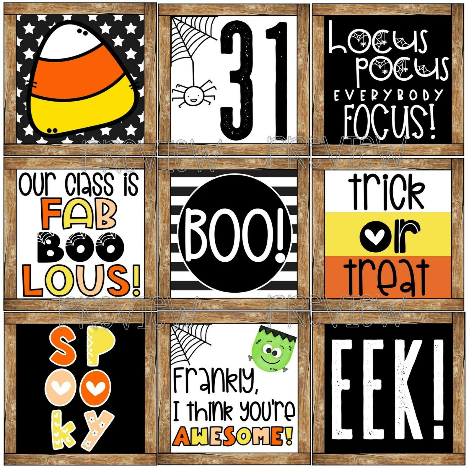 HALLOWEEN Bulletin Board Halloween Classroom Classroom - Etsy
