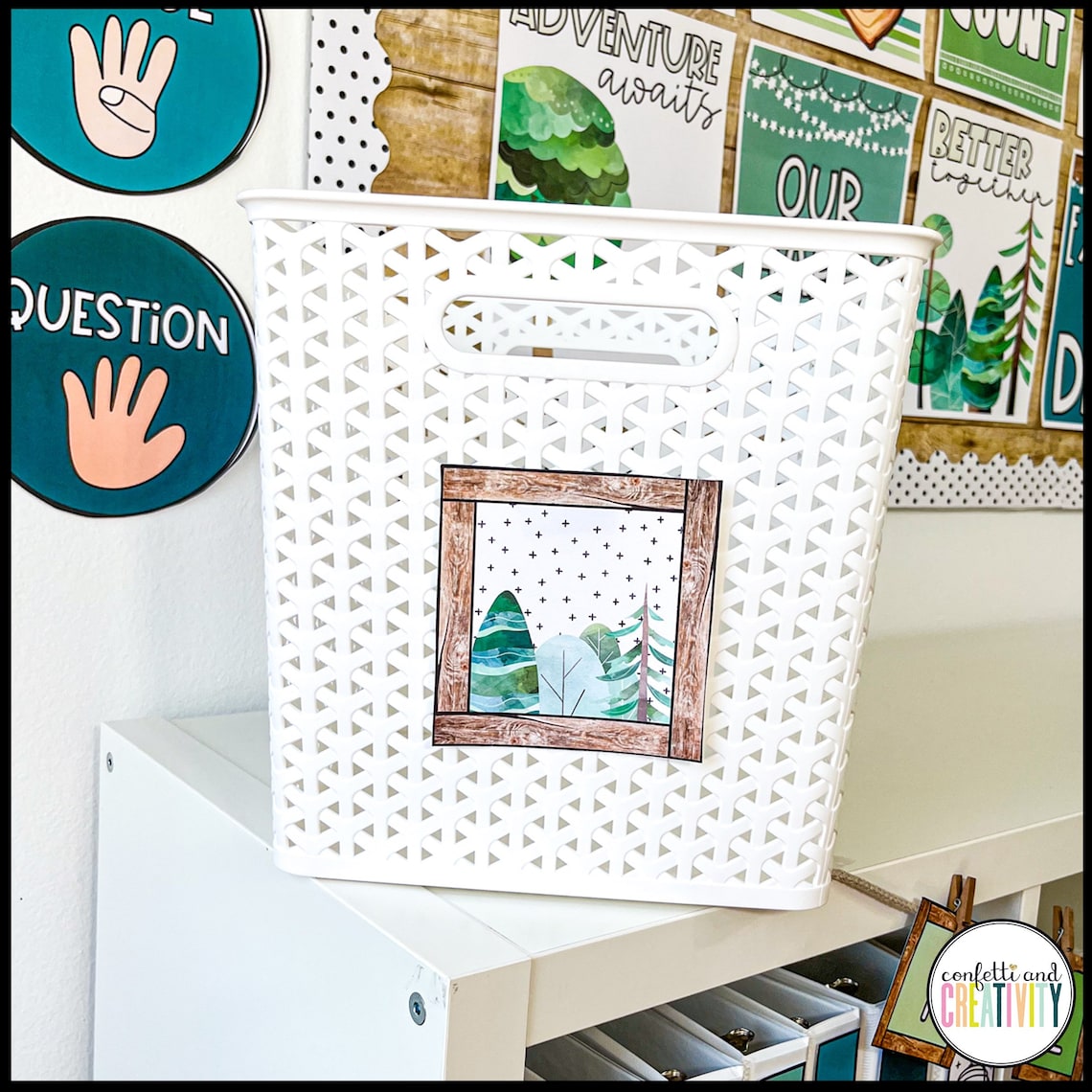 Editable Classroom Labels Nature Classroom Labels Nature - Etsy