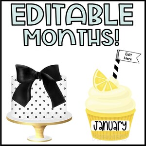 Lemon Classroom Birthday Display | Classroom Birthday Board | Birthday ...