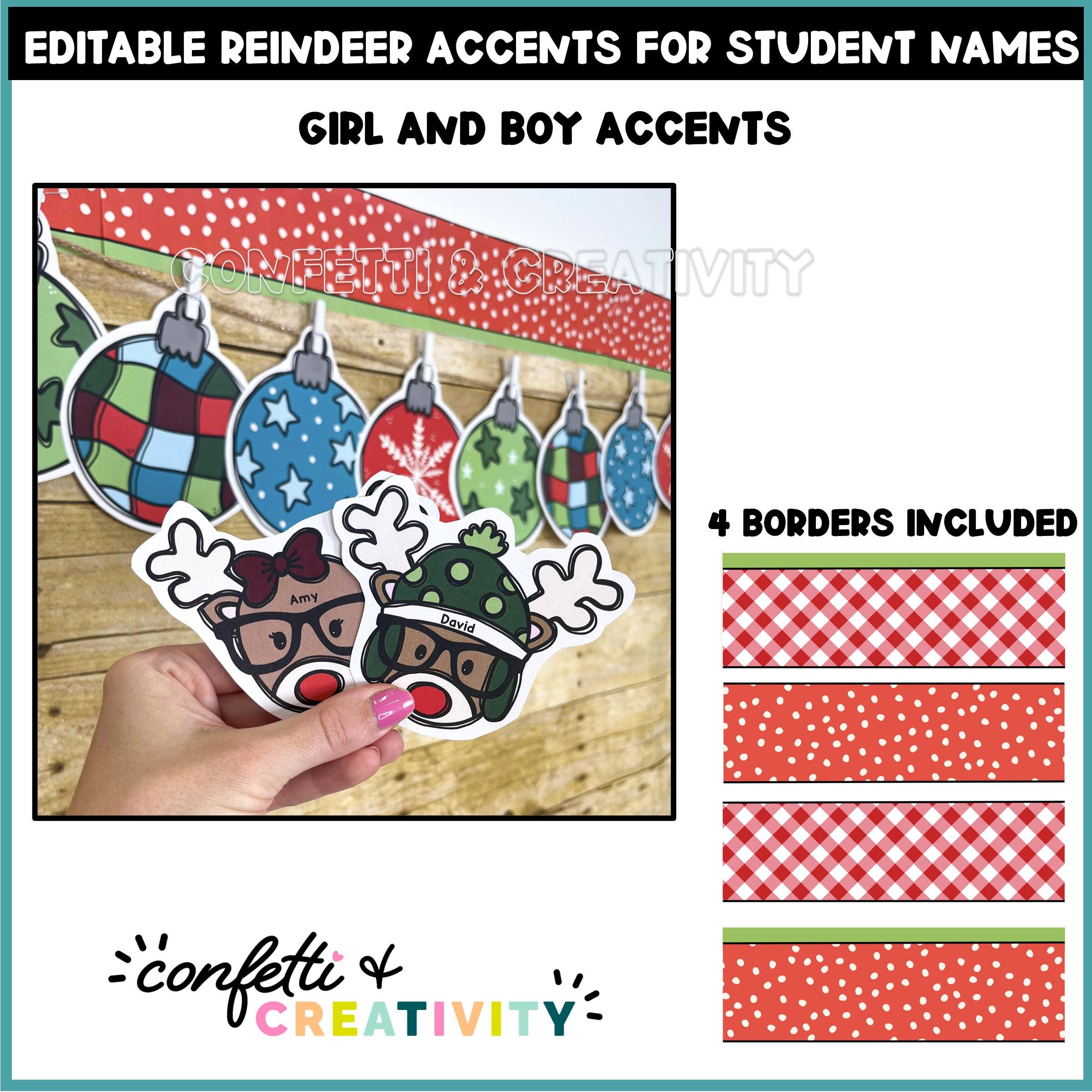 Christmas Reading Bulletin Board Kit: December Classroom Decor (digital ...