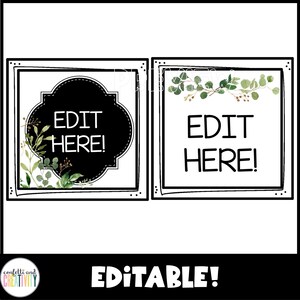 Editable Classroom Labels | Farmhouse Classroom Labels | Farmhouse ...